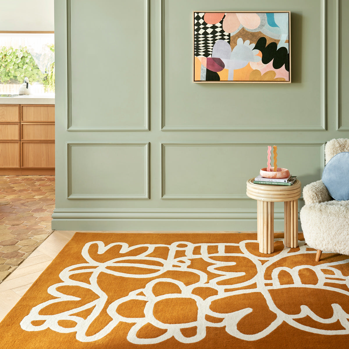SQUIGGLE RUG – CASTLE