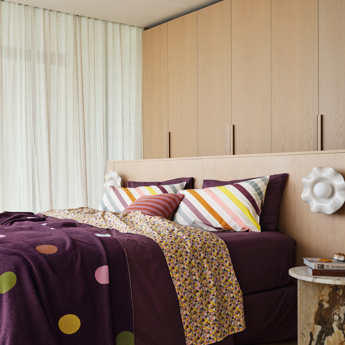 RAINBOW STRIPE PILLOWCASE – CASTLE