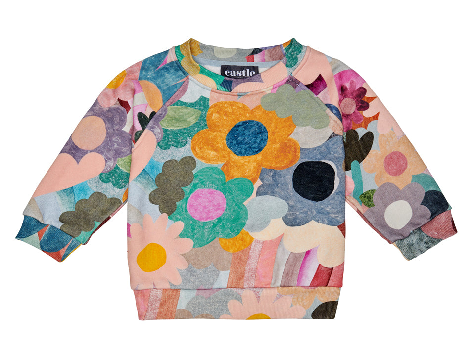 BABY JUMBLE GARDEN SWEATER – CASTLE