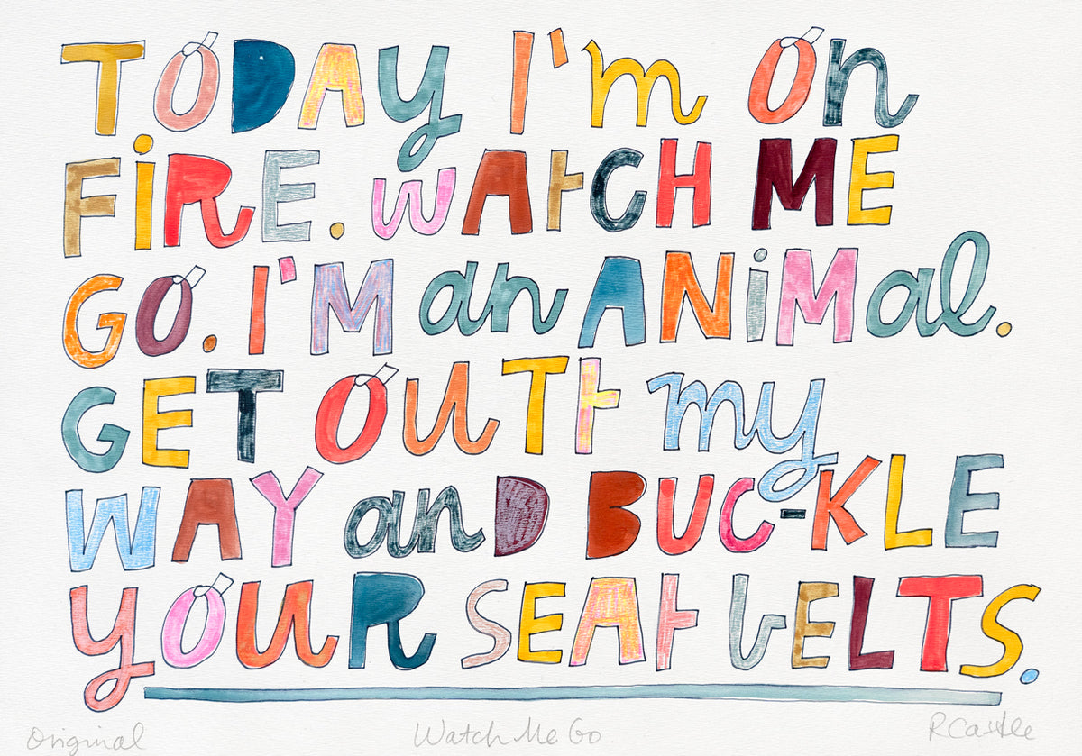 WATCH ME GO – CASTLE