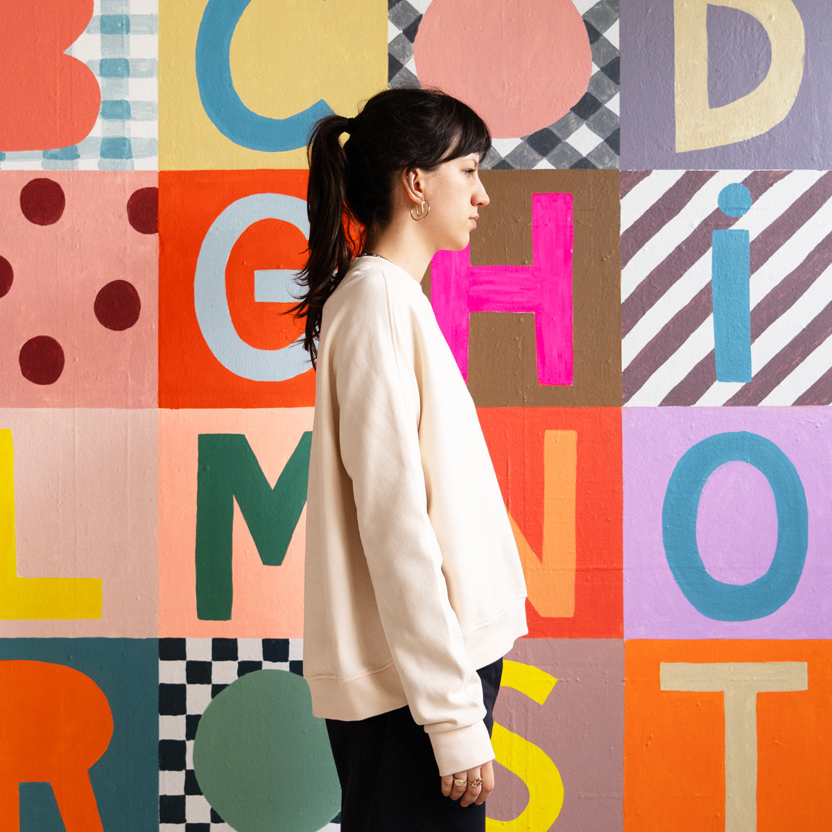 HEY HELLO BOX SWEATER – CASTLE